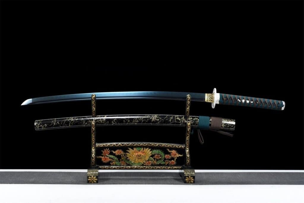 Katana Color Esmeralda, Hoja Afilada